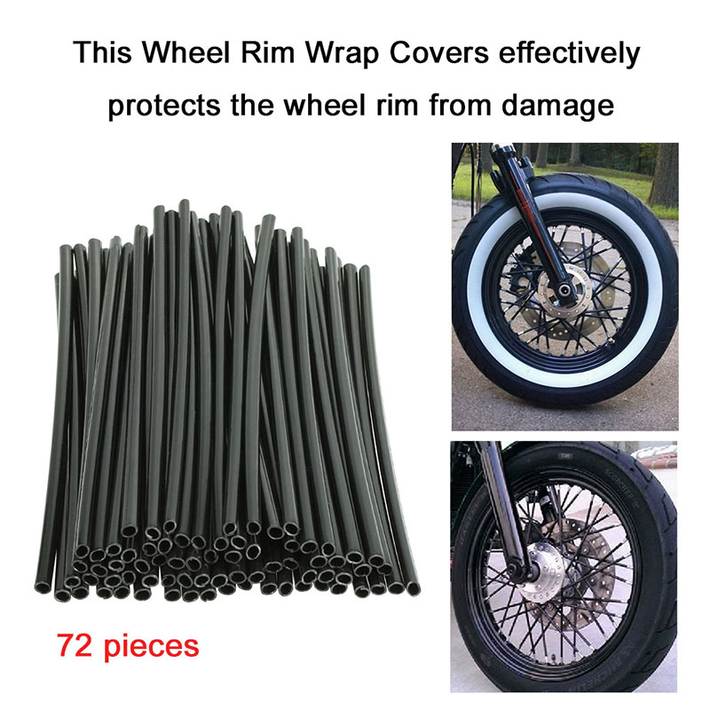 2FastMoto Spoke Wrap Kit Wraps Skins Covers Custom... – Vicedeal