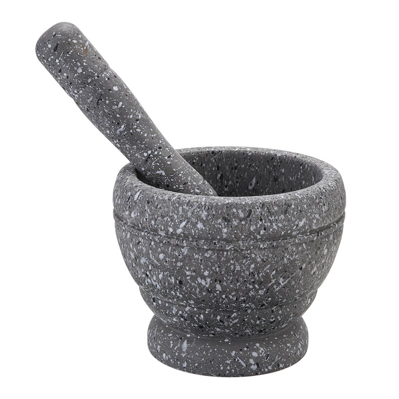Small Manual Resin Mortar Pestle Set Food Herbs Sp... – Grandado