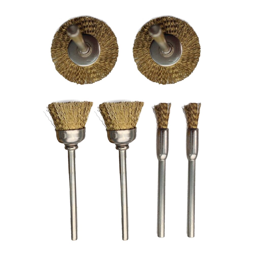 6pcs/Set Wire Brushes Kit Polishing Wheel Brush Ro... – Grandado