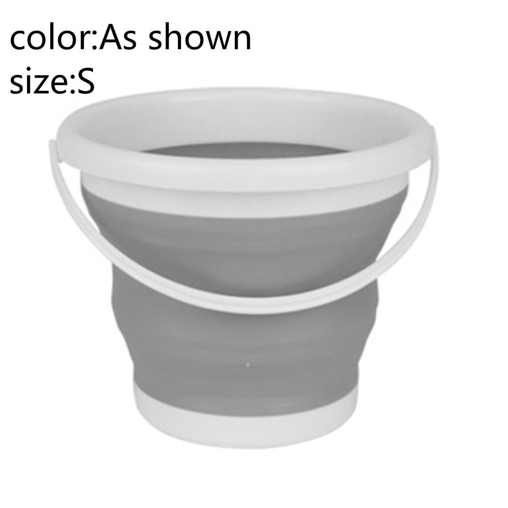 Folding Bucket Foldable Portable Fishing Water Pai... – Vicedeal