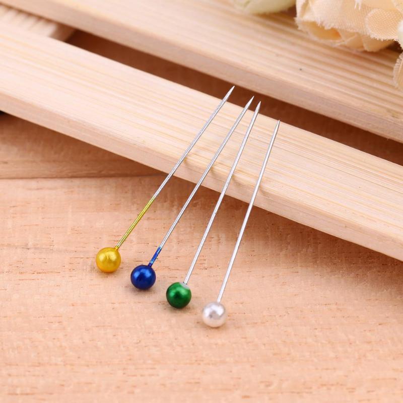 100pcs 1.57in Sewing Head pins Round Pearl Straigh... – Grandado