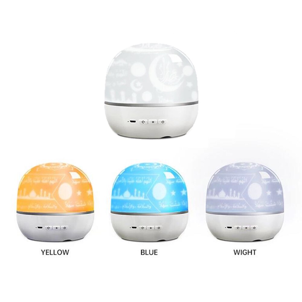 Equantu Quran Learning Speaker with Starry Sky LED... – Grandado