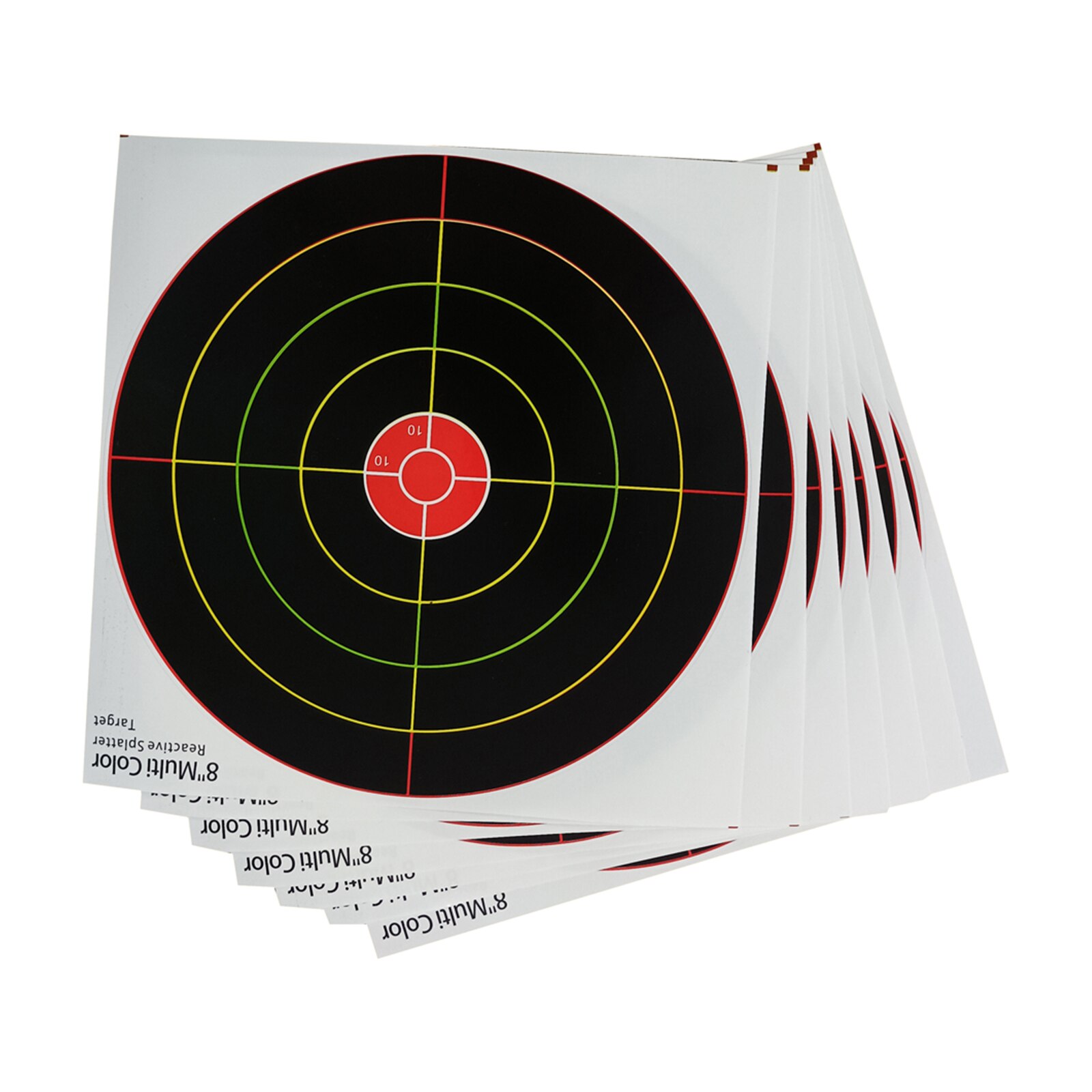 10Pack Shooting Target Self-adhesive Targets Paper... – Grandado