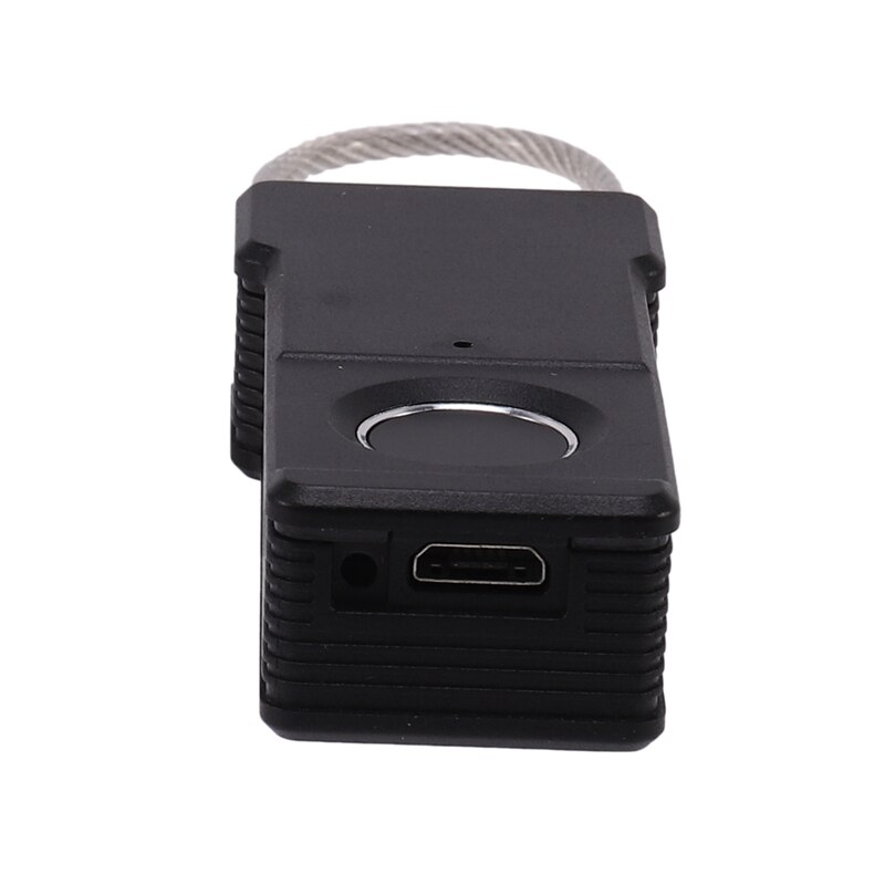 Fingerprint Padlock Smart Padlock Small Lock Keyle... – Vicedeal