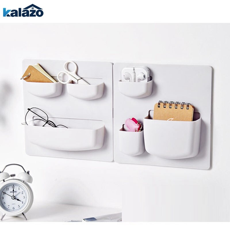 Thuis Opslag Muur Zuignap Plastic Opbergrek Cosmet... – Grandado