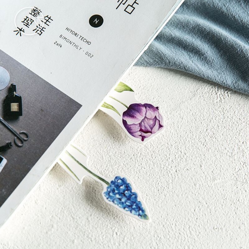 30 pcs/pack Flower label plant Student Stationery ... – Grandado