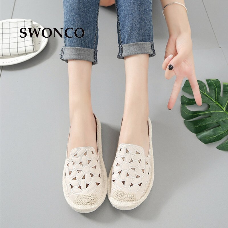 Zapatos planos de mujer SWONCO, zapatos de pescado... – Vicedeal