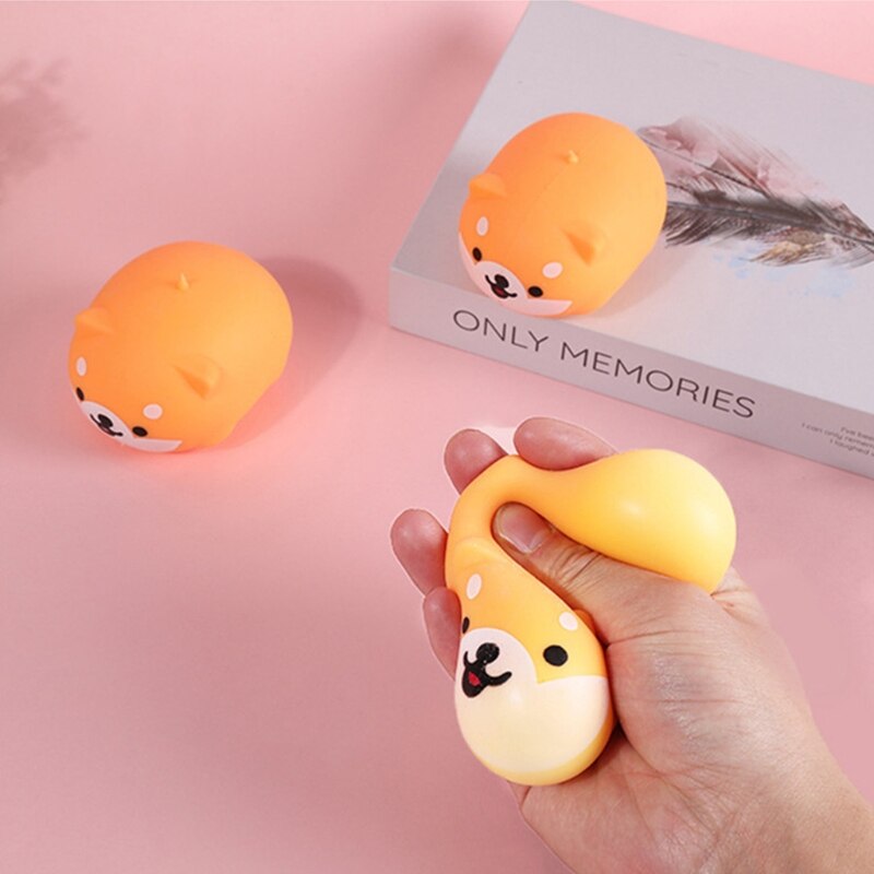 Kids Sensory Ball Shiba Inu Pinch Toy Stress Relie... – Grandado