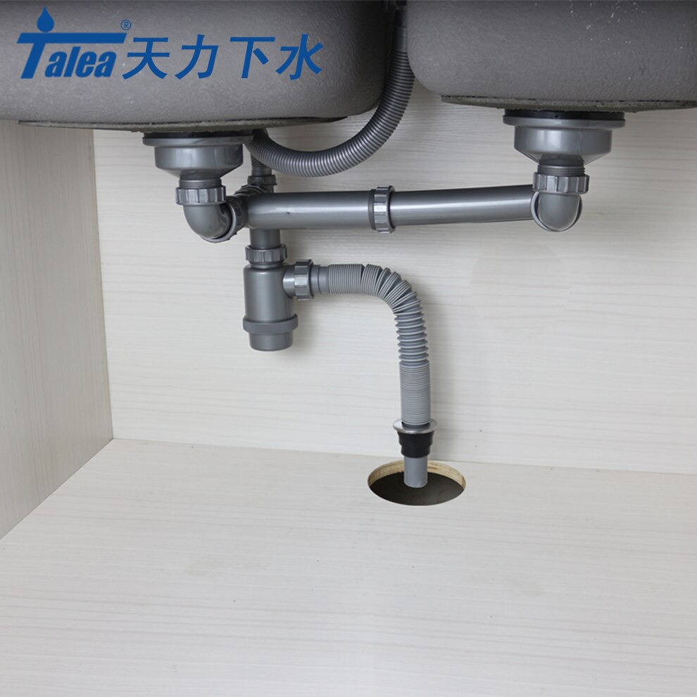 Talea Double Sink basin Waste Kit strainer with ho... – Vicedeal