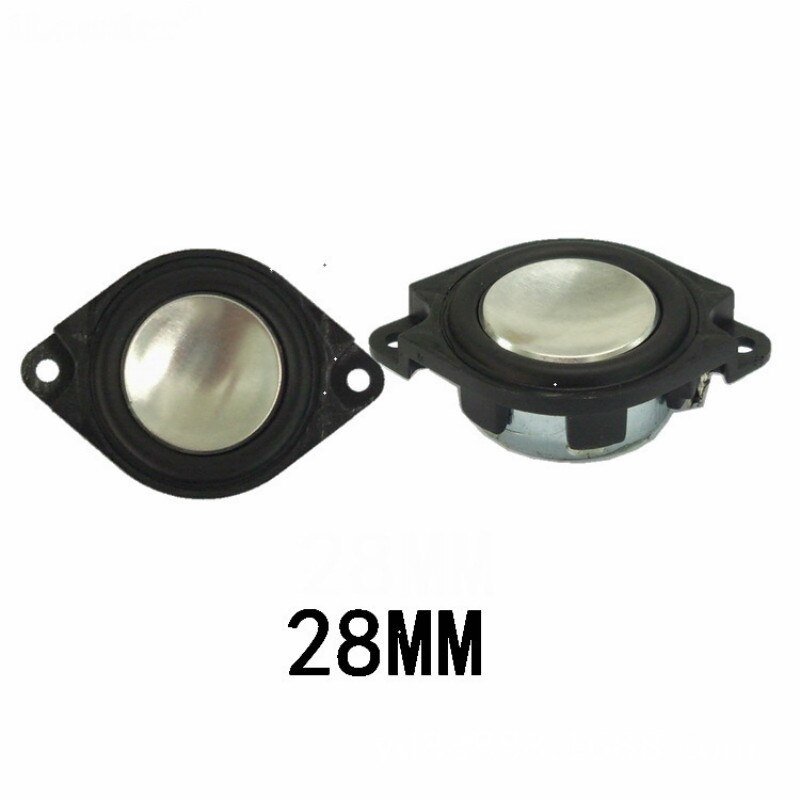 SOTAMIA 2Pcs 28mm Mini Full Range Speakers 4 8 Ohm... – Vicedeal