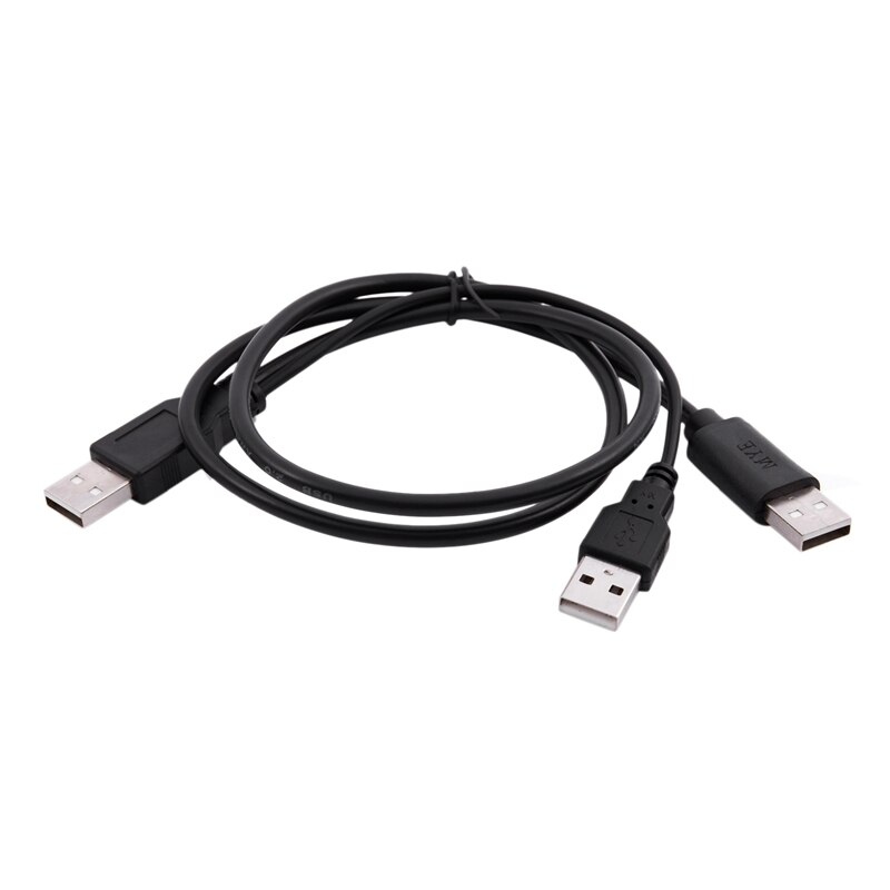 USB 2.0 Type A Male to Dual USB A Male Y Splitter ... – Grandado