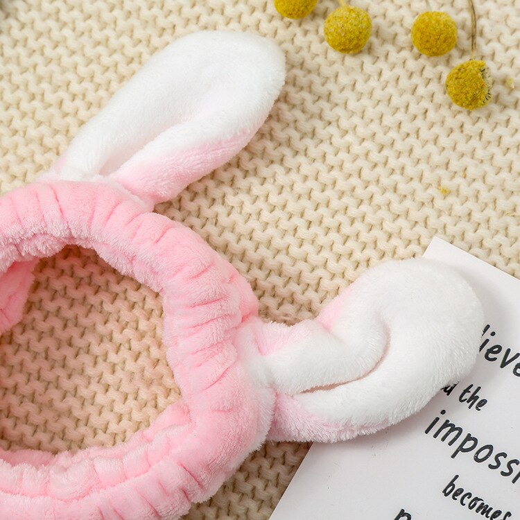 Cat Ears Headbands for Women Girls Makeup Face Was... – Grandado