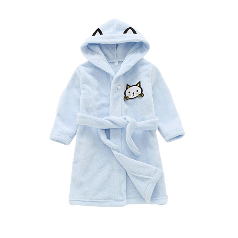 Autumn/winter Baby Boy Girl Robes Cartoon Nightgow... – Grandado