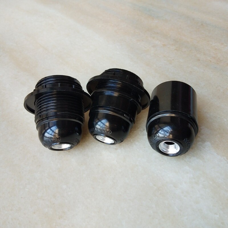 CE/CQC E27 zwart bakeliet sockets plastic lamp hou... – Vicedeal