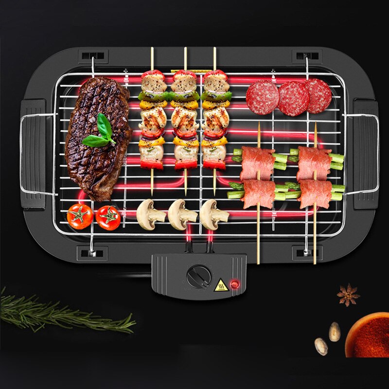 220v 2 in 1Electric BBQ Grill 2000W Household Barb... – Grandado