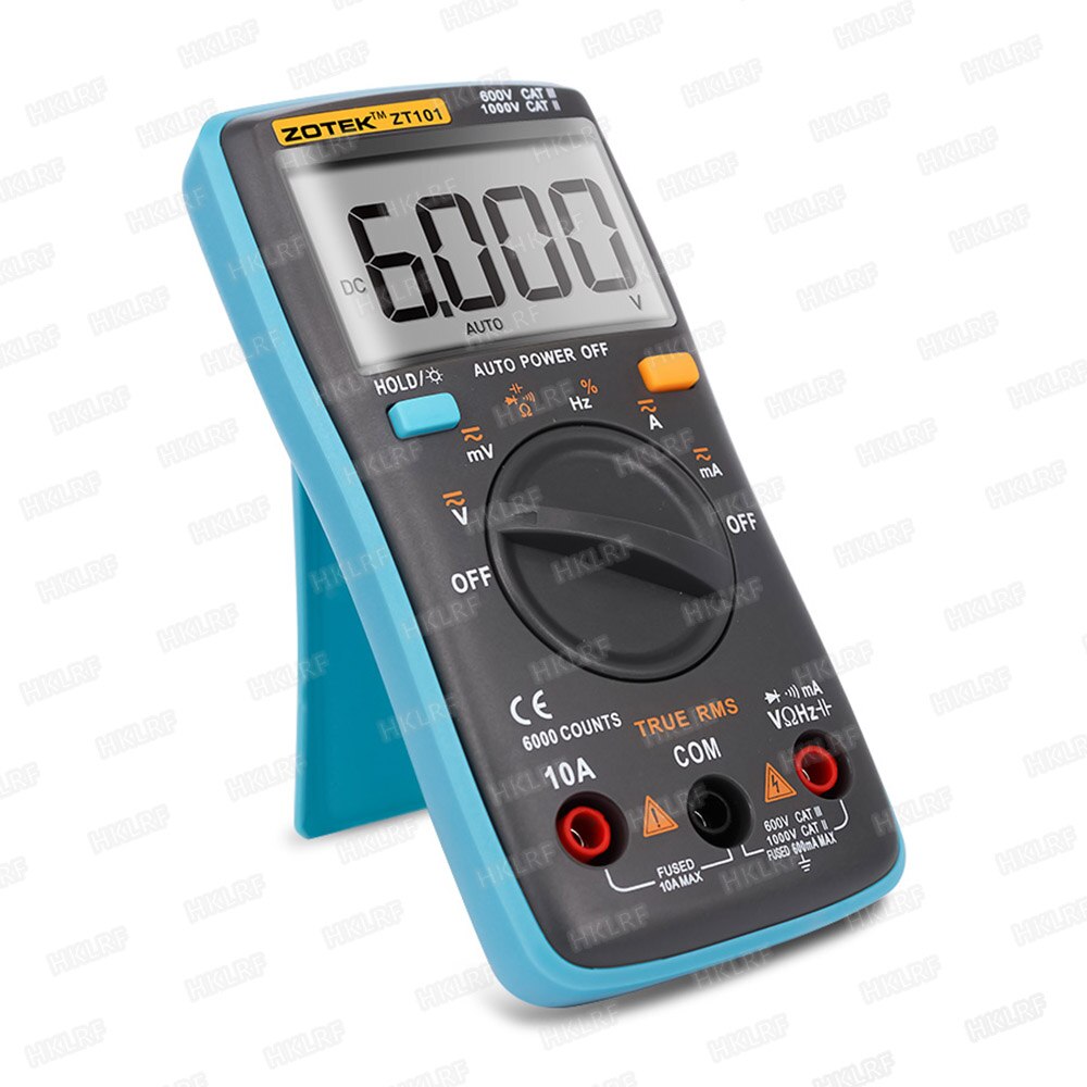 ZOTEK ZT101 Digital Multimeter 6000 Counts Backlig... – Grandado