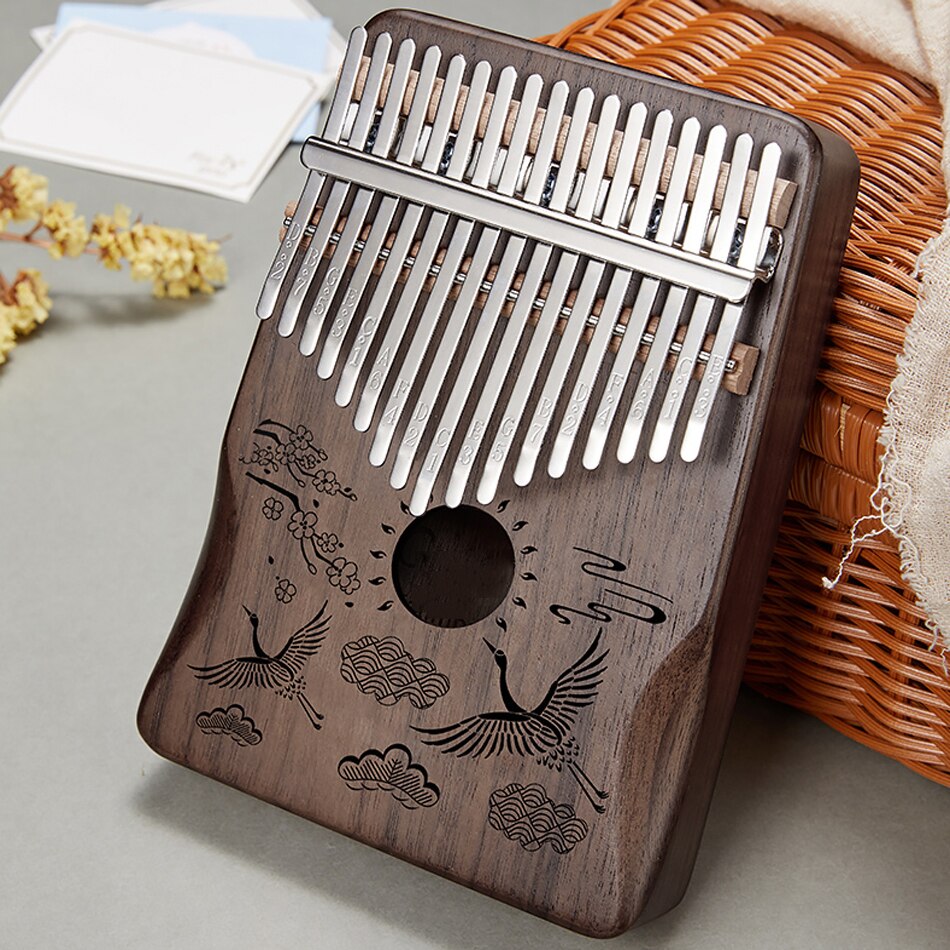 17 Keys Kalimba Thumb Piano Wood Mbira Finger Pian... – Vicedeal