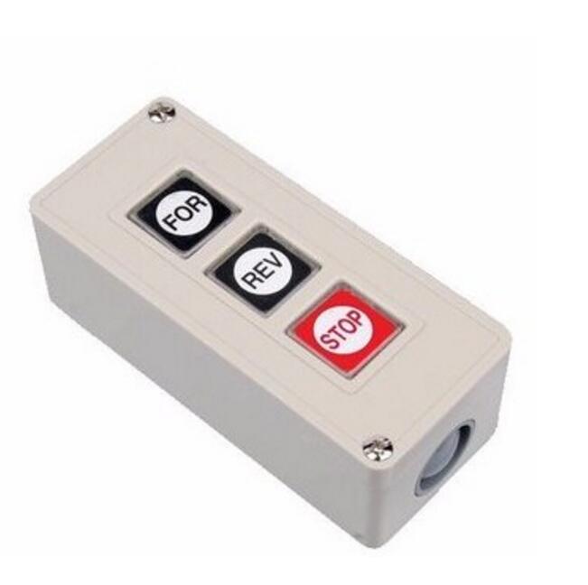 12v Triple push button control switch box for barr... – Grandado