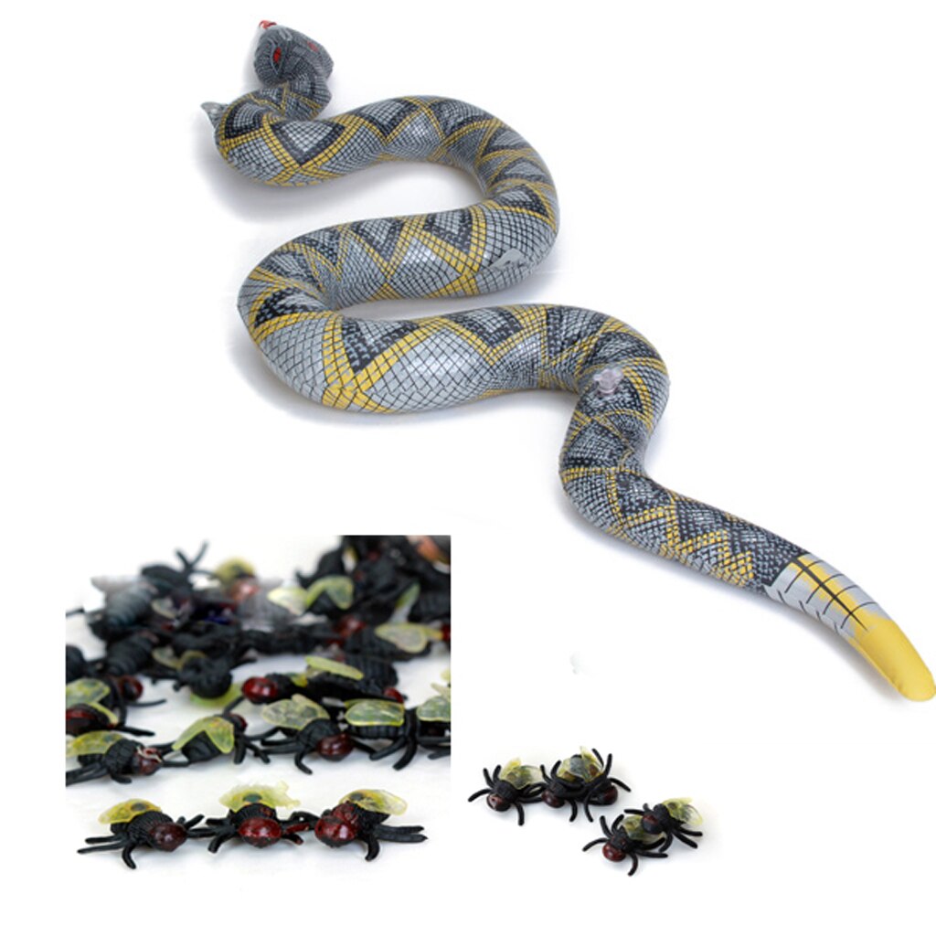Inflatable Snake Toy s Joking Bugs Toys Halloween ... – Grandado