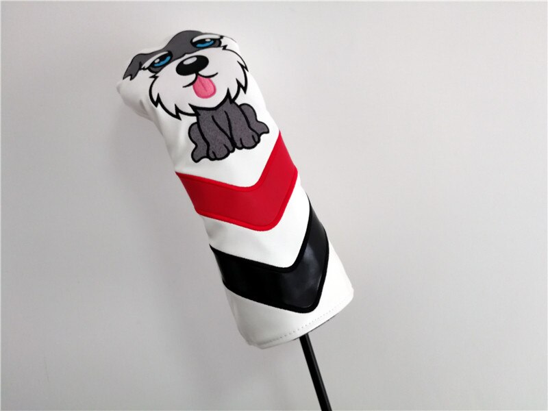Lovely Schnauzer Golf Woods Head Covers Cartoon An... – Vicedeal