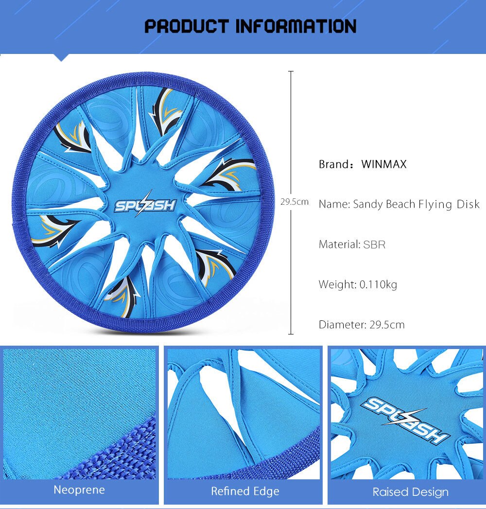 Flying Disc Beach Free Style Fabric Flying Disk fo... – Vicedeal