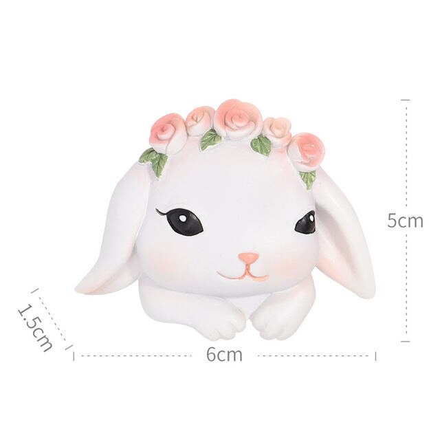 Little White Rabbit Switch Stickers Cute Cartoon W... – Grandado