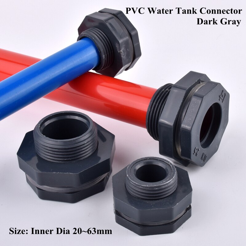 1Pc Id 20 ~ 63Mm Pvc Water Tank Connector Thuis Aq... – Grandado