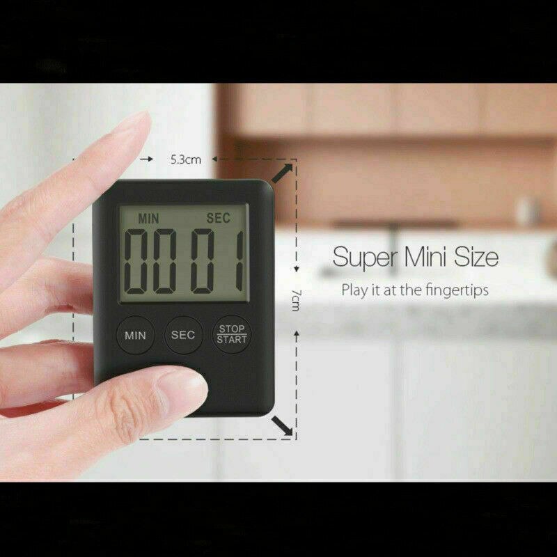 LCD Digital Küche Kochen Timer Count-Down Up Clock... – Vicedeal