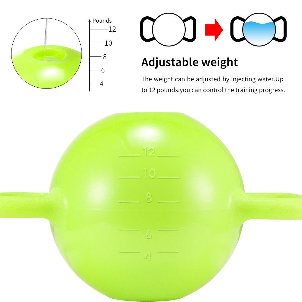Yoga Fitness Kettle Bell Adjustable Water Kettlebe... – Grandado