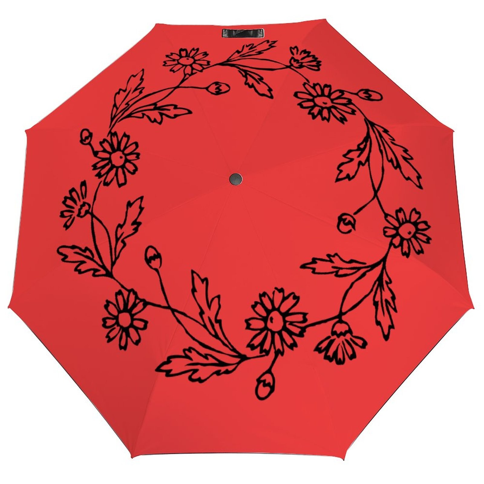 98cm Anti-UV Flower Umbrella 8k Windproof 3 Foldin... – Grandado
