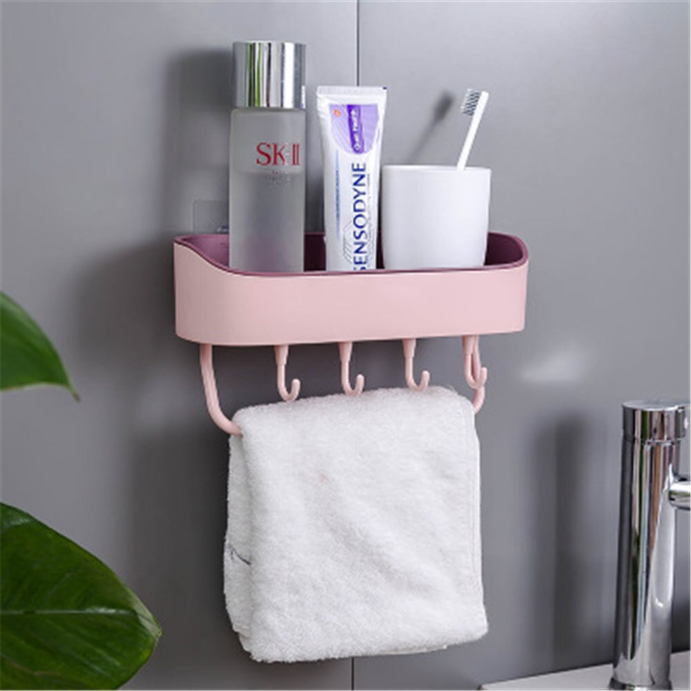 Non-punch storage rack bathroom suction wall type ... – Grandado