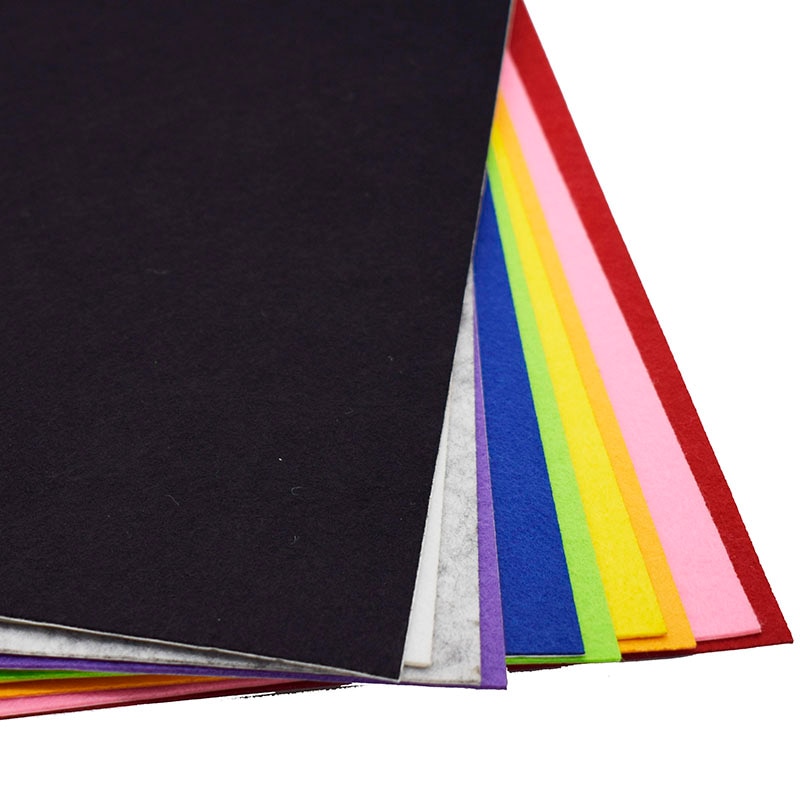 A4 mix 10 farbe Adhesive 2mm Filz Blatt Kindergart... – Vicedeal