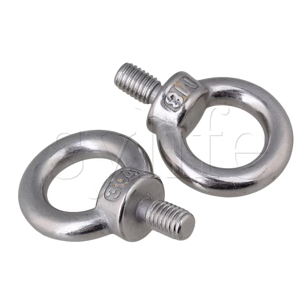 2PCS Silver European Style M8 Thread304 Stainless ... – Grandado