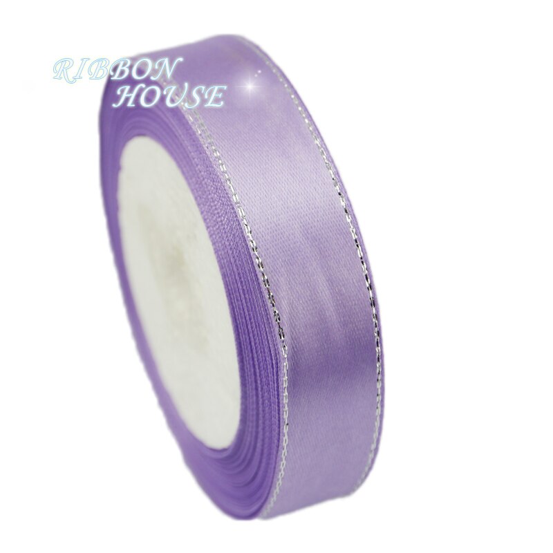 (25 yards/lot) 20mm Silver Edge satin ribbon packa... – Vicedeal