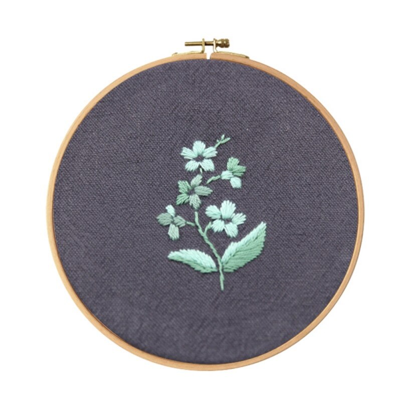 Simple Flower Patterns Embroidery DIY Material Pac... – Grandado