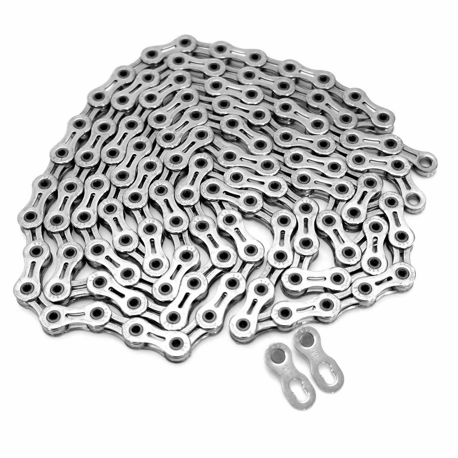 VG 11Speed 116 Links Bicycle Chain Road MTB Gold/S... – Vicedeal