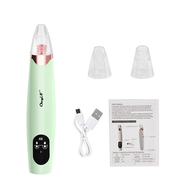 CkeyiN 3 In 1 Blackhead Remover Vacuum Suction Fac... – Grandado