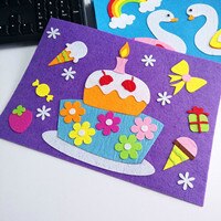 1 set kinderen cartoon diy sticker speelgoed non-w... – Grandado