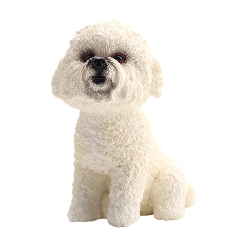 1Pc Mini Poedel Figuur Realistische Schattige Hond... – Vicedeal
