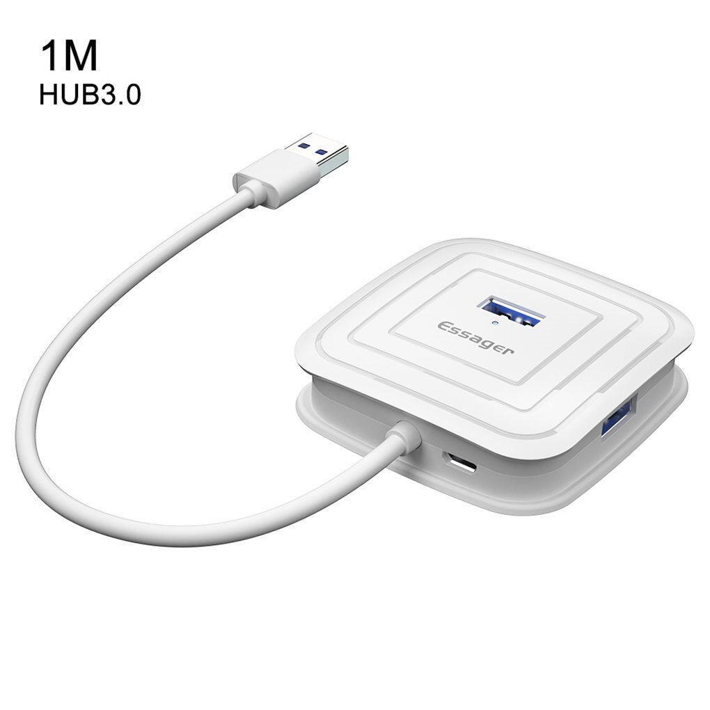 Essager USB HUB 4 Port USB 3.0 Splitter For MacBoo... – Vicedeal