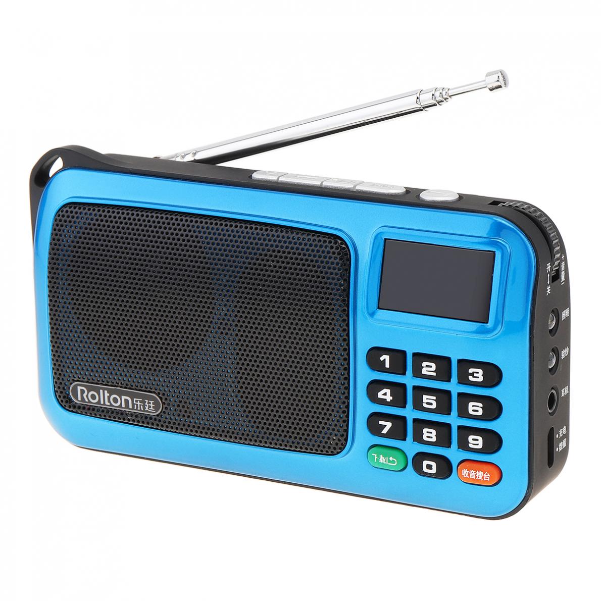 Rolton W405 Draagbare Tf Card Usb Fm Oudere Radio ... – Grandado