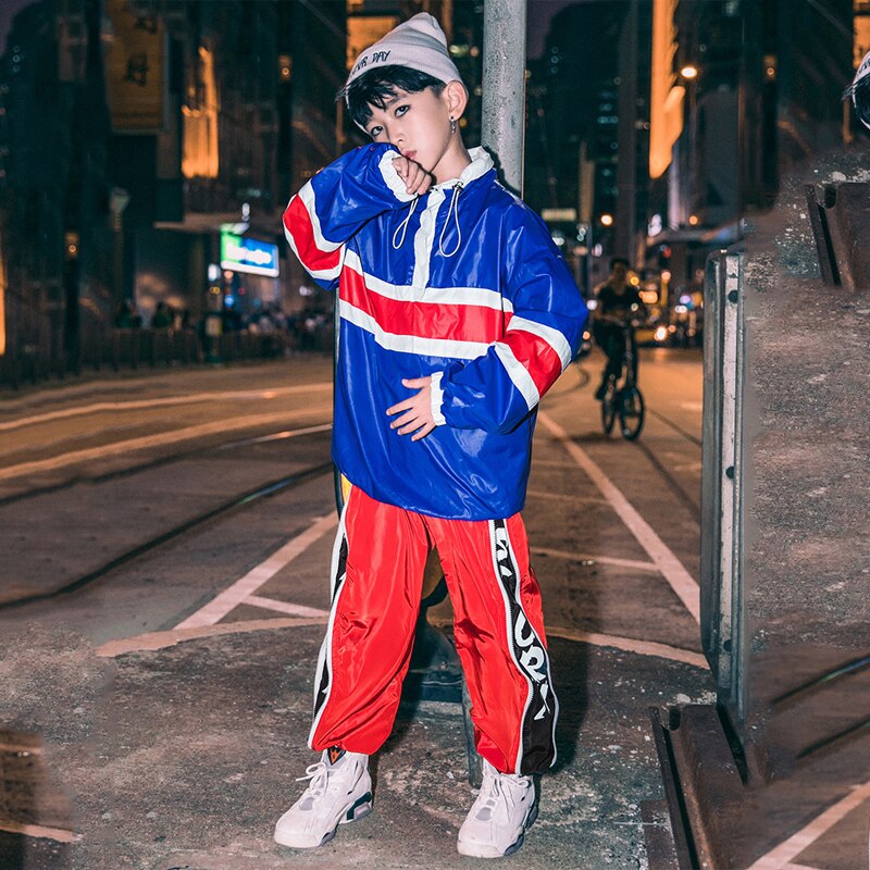 Children'S Street Dance Wear Boys Hip Hop Handsome... – Grandado