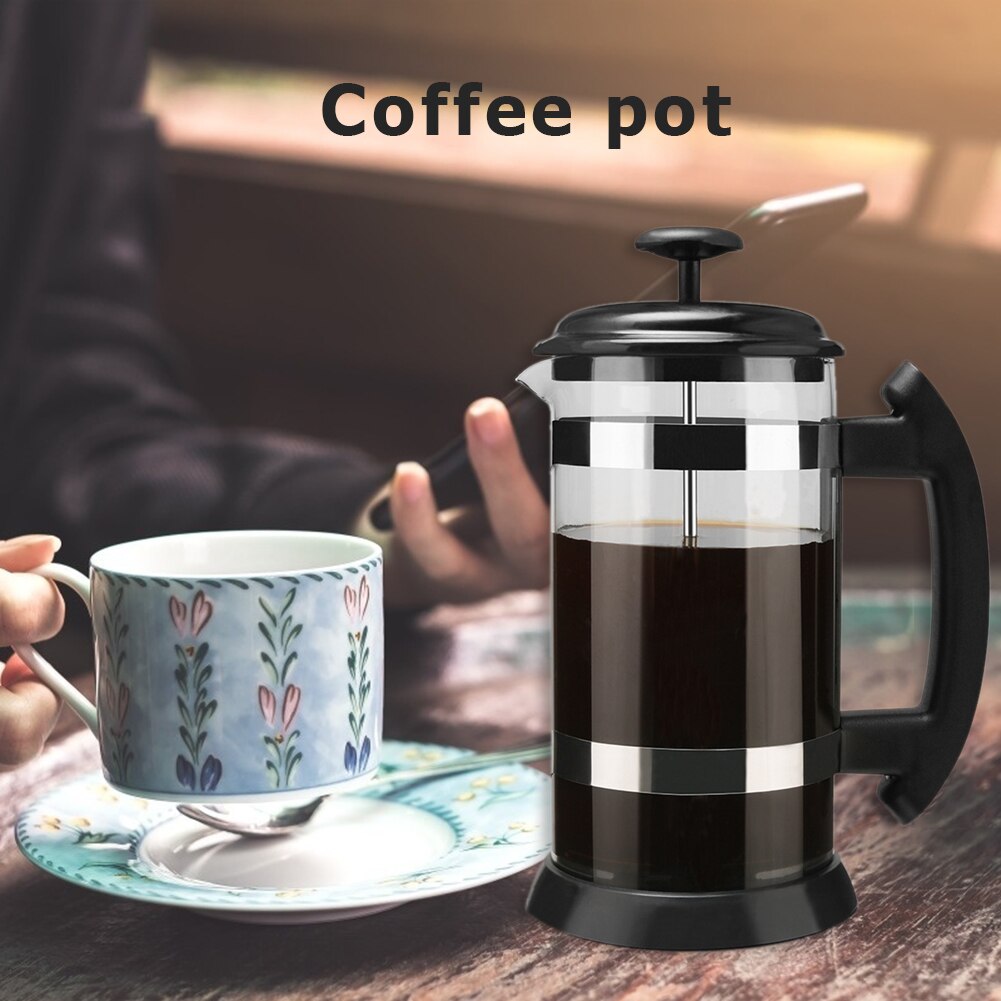 Stainless Steel 1000ml Tea Pouring Pot French Pres... – Vicedeal
