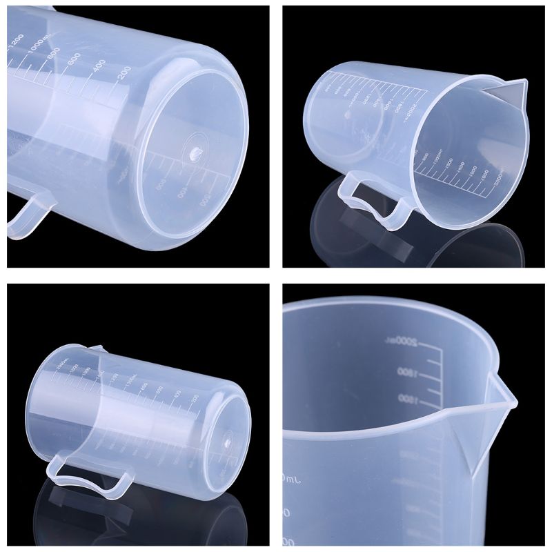 2000mL Polypropylene Beaker with Handle Capacity T... – Vicedeal