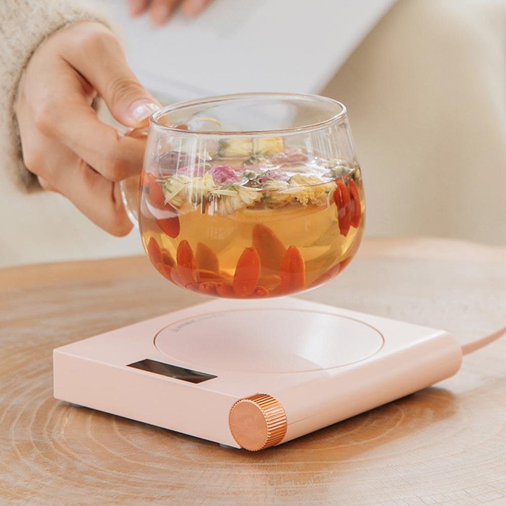 Cup Warmer Heating Coasters Milk Tea Water Heating... – Grandado