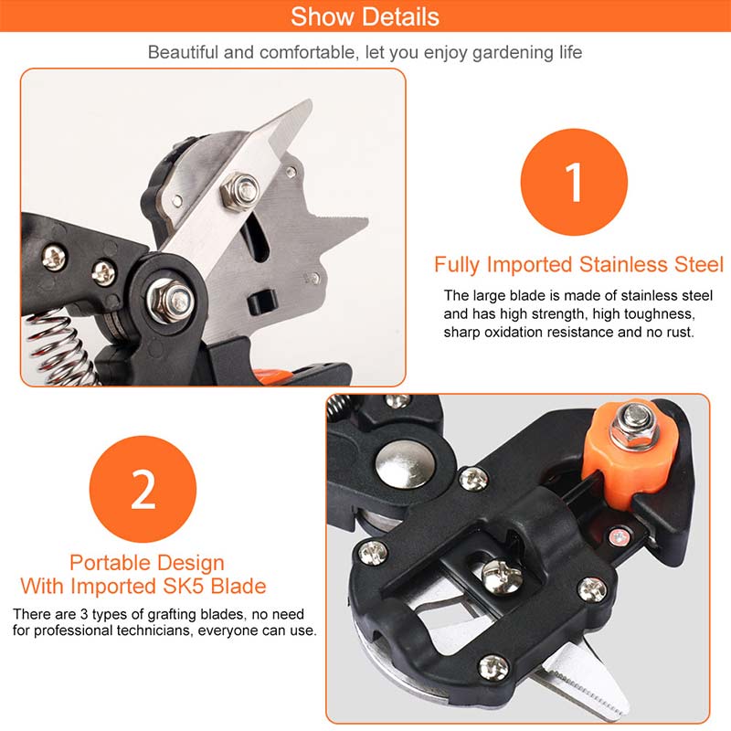 Nursery Garden grape vine Graft Tool Cutter Secate... – Grandado