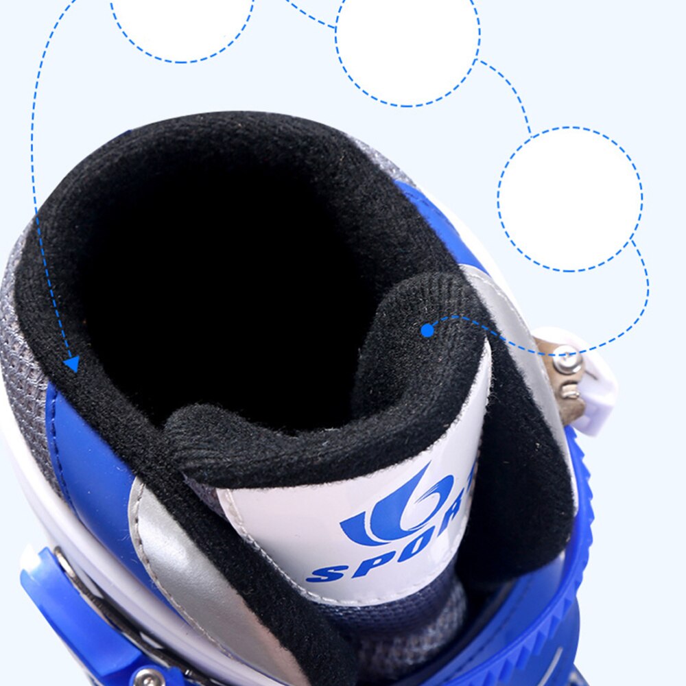 Kids Adjustable Single Row Skating Patins Inline S... – Grandado