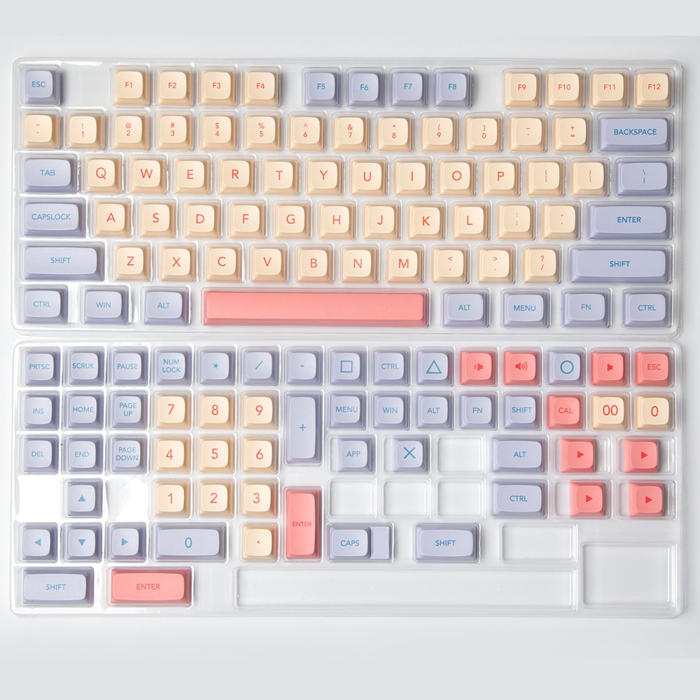 132 Keys XDA Keycaps PBT Dye Sublimation Keycaps P... – Vicedeal