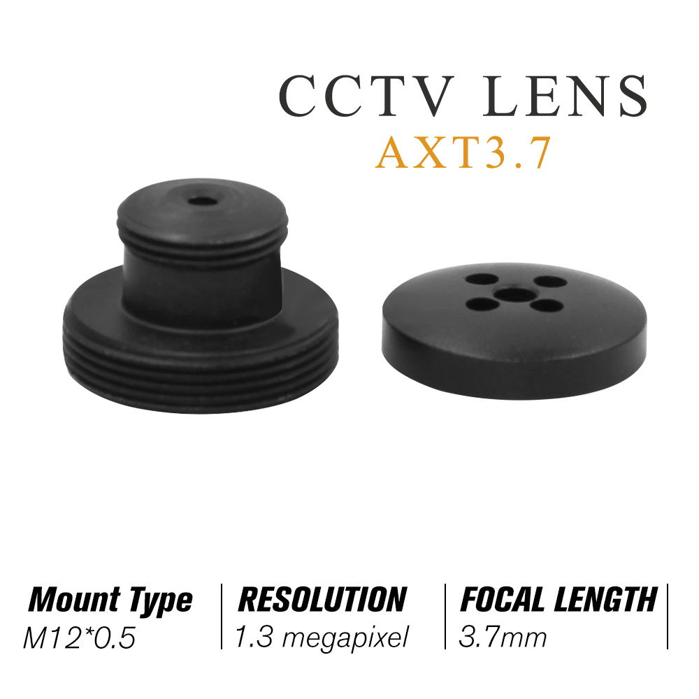 3.7mm M12 Button Lens M12 Mount 1.3 Megapixel 80de... – Vicedeal