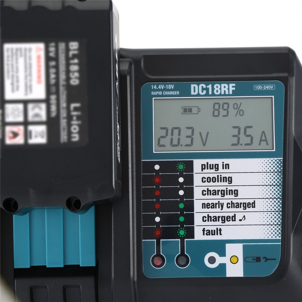 14.4V 18V Vervangende Lithium Li-On Batterij Oplad... – Grandado